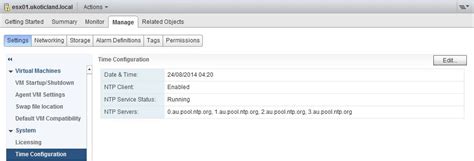 Configuring And Testing NTP On ESXi Blog Ukotic Net