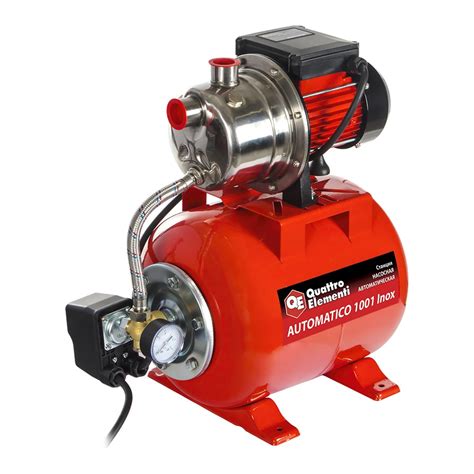 Насосная станция QUATTRO ELEMENTI Automatico 1001 Inox 910-218 ...