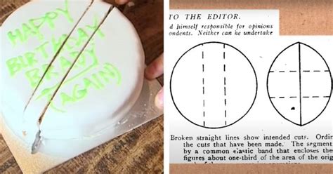 How To Cut A Round Cake On Scientific Principles Cook It How To Cut A Round Cake On Scientific Principles Cook It