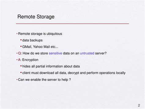 Ppt Searchable Symmetric Encryption Improved Definitions And