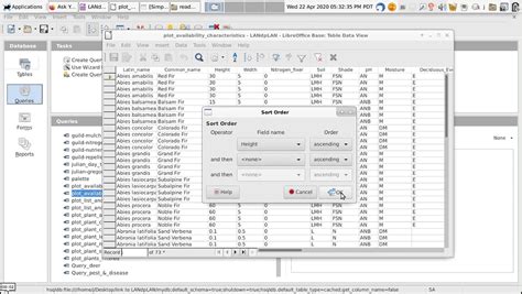 Solved Can Not Sort Query Results English Ask Libreoffice