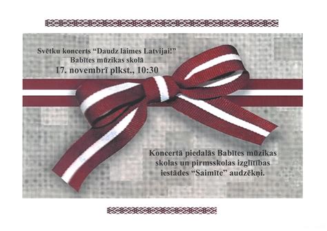 Svētku Koncerts Daudz Laimes Latvijai Mārupes Novada Pii Saimīte