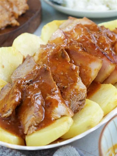 Pork Bistek Filipino Style Pork Steak Kawaling Pinoy