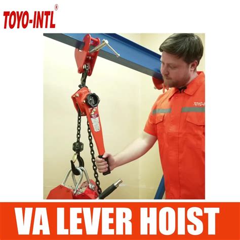 Toyo Intl Lever Hoist Hand Operated Hoisting Equipment Chain Block