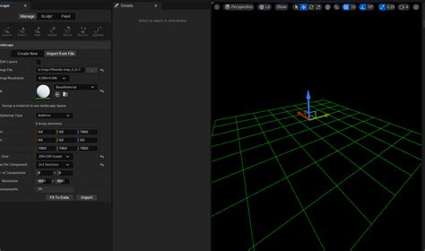 cant get imported height map to work r unrealengine