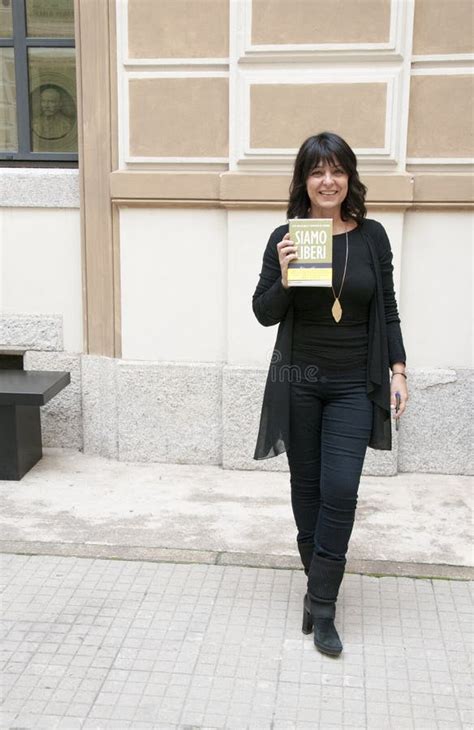 Milanthe Italian Novelist Elena Sacco Editorial Photo Image Of Elena