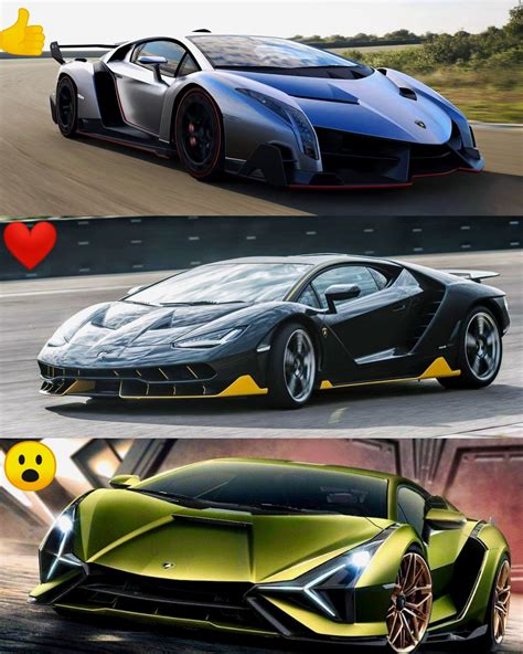 Veneno Vs Centenario Vs Sian Fkp 37 🤔 Cars Enthusiasts