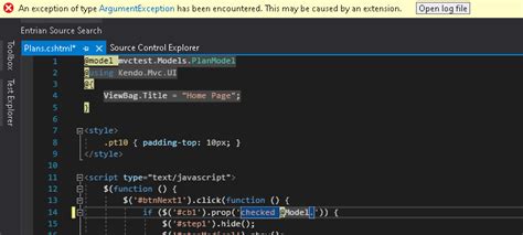 Razor Intellisense Autocomplete Inserting Text In Wrong Places