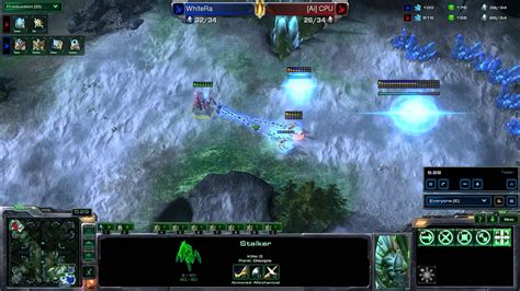 Whitera vs CPU PvP Frost StarCraft 2 Parenthèse vidéoludique