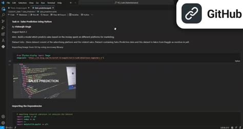 Video Vishwajit Singh On Linkedin Salesprediction Dataanalytics