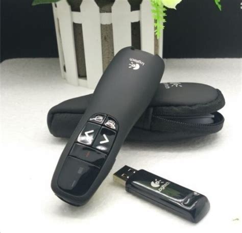 Apontador Laser Point Logitech R400 S Fio Power Point Slide