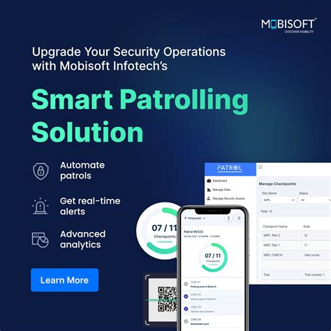 Mobisoft Infotech On Linkedin Smartpatrolling Securitytech
