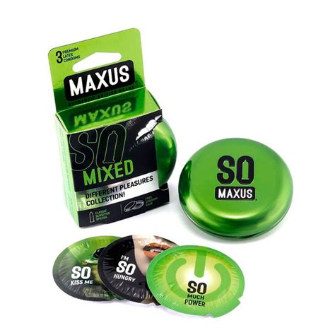 Презервативы Maxus Mixed в металлическом кейсе 3 шт купить на Ozon по