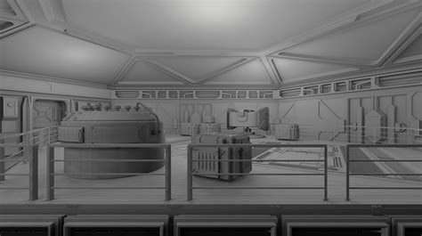 Laboratory Control Room 3d Model Cgtrader