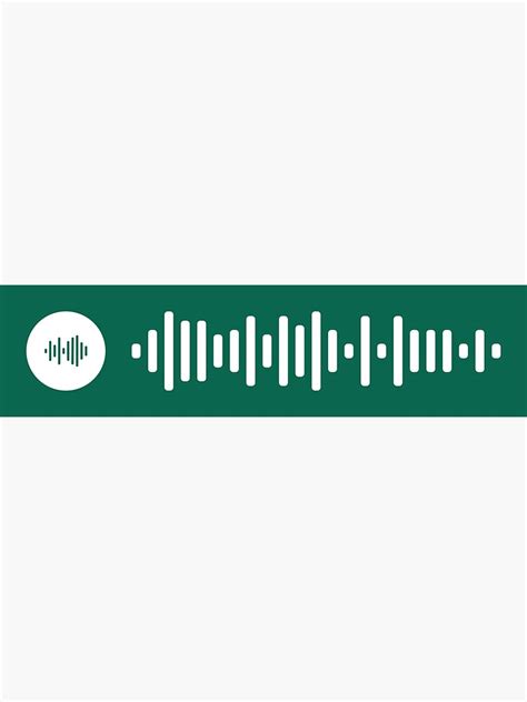 Idgaf Dua Lipa Spotify Code Sticker For Sale By Spcodesticker Redbubble