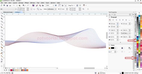 Desain Banner Di Coreldraw X PNG