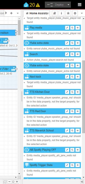 Finally Issue Detection In Node Red Node Red Home Assistant Community