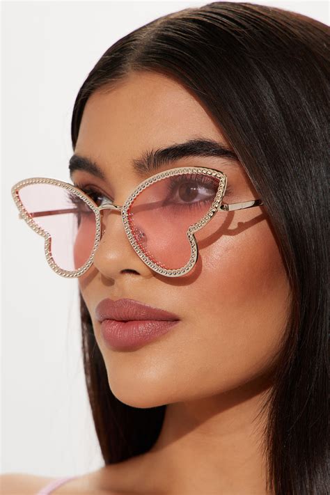 Beauty Overlook Sunglasses Pink Fashion Nova Sunglasses Fashion Nova