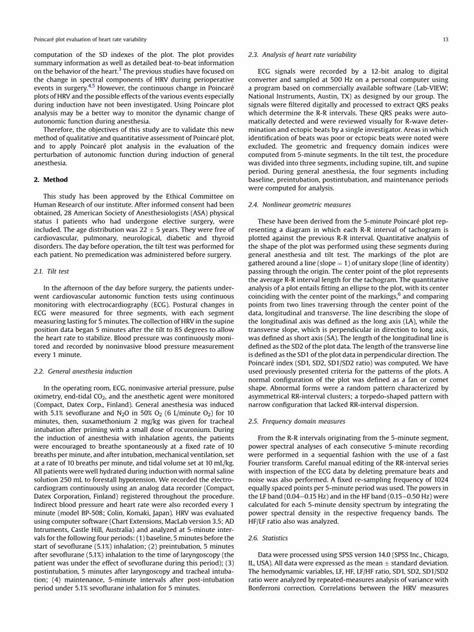 Pdf Poincaré Plot Indexes Of Heart Rate Variability Detect Dynamic Autonomic Modulation During