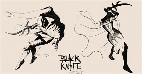 Dark Assassin Drawing