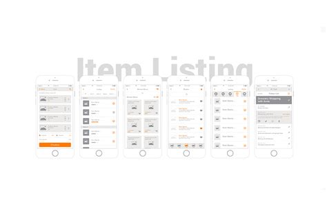 IOS Wireframe Kit Screens UI Elements For Fast Prototyping