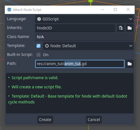 Basic D Animations In Godot Tutorial