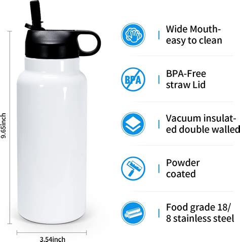 Sublimation Blanks Hydro Flask Water Bottle Wholesale Tumbler