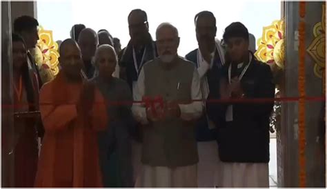 Aviation Pm Narendra Modi Inaugurates Maharishi Valmiki International