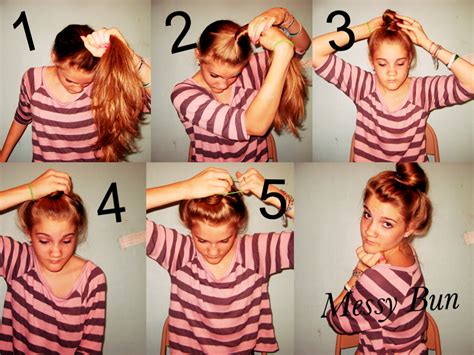 Mysteriously Gorgeous Tutorials Easy And Simple Messy Bun