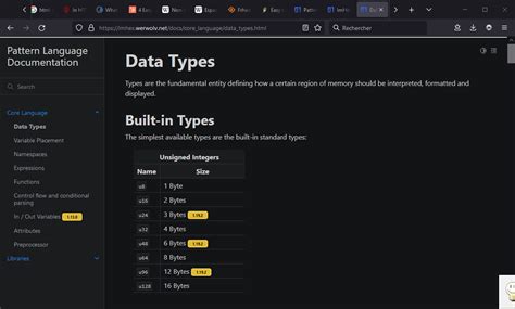[bug] documentation logarithmic progress bar never ends · issue 712 · werwolv imhex · github