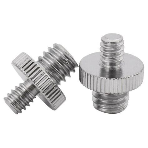 2 X Foto Stativ Gewinde Adapter 14 Auf 38 Zoll Neu Neu Und