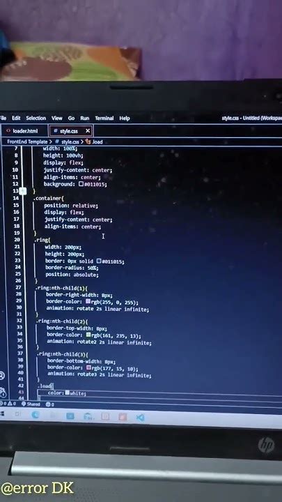 Page Loader Using Html Css Only Source Code Available Htmlcss