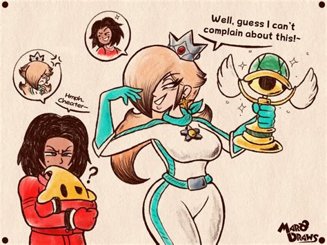 Marodraws Luma Mario Rosalina Mario Series Mario Kart Mario Kart Nintendo Original