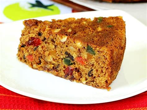 Best Eggless Fruit Cake Recipe