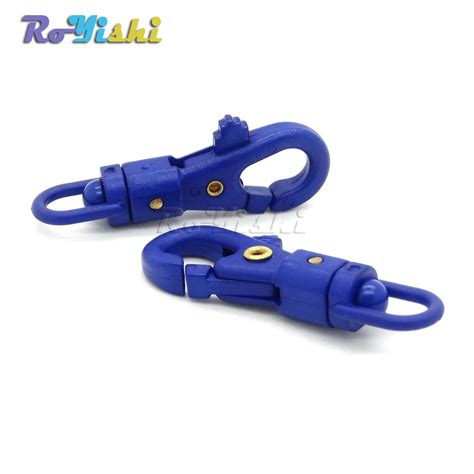12pcs Pack 1 4 Swivel Snap Colorful Plastic Hook Grandado