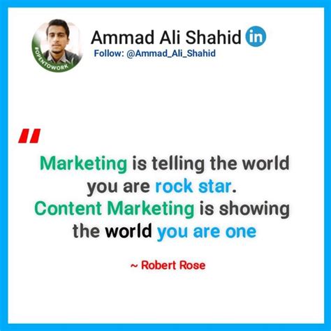 Ammad Ali Shahid On Linkedin Marketing Building Content Power Contentmarketing Broadcasting…