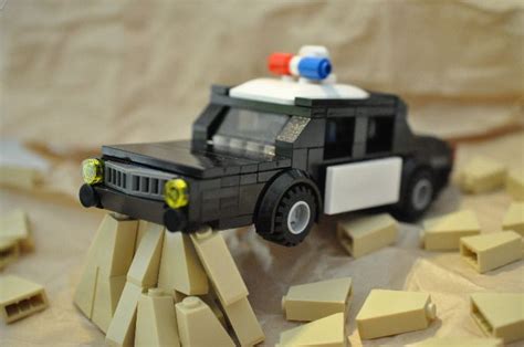 Lego Moc 70s Police Car By Lego Lover31 07 Rebrickable Build With Lego