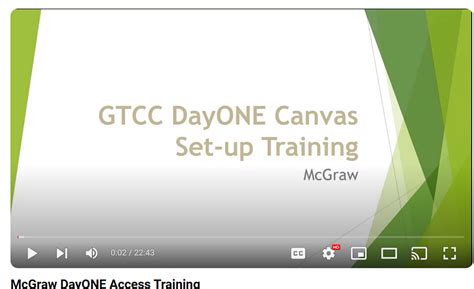 Faculty Canvas Page Setup For Mcgraw Courseware The Jamestown Campus Store