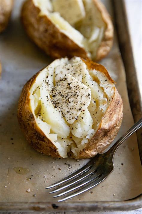 Perfect Baked Potato Recipe The Forked Spoon