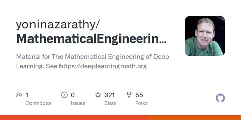 GitHub Yoninazarathy MathematicalEngineeringDeepLearning Material For The Mathematical