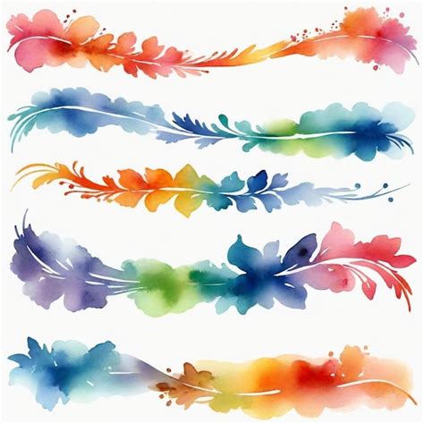 Headers Vector Set White Background Isolated A High Quality Image