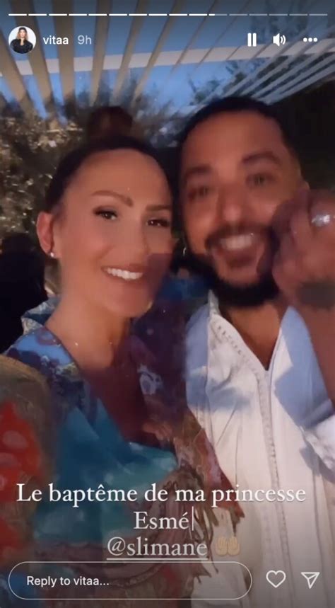 Slimane Danse et fous rires avec Vitaa au baptême traditionnel de sa