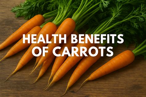 🥕 The Incredible Health Benefits Of Carrots Natures Heartwarming