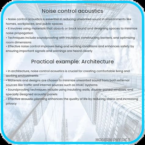 Noise Control Acoustics Effective Solutions And Design Strategies