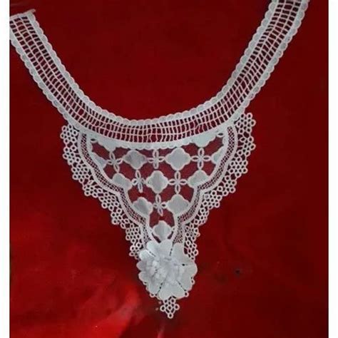 White Polyester Neck Patch Laces For Suit At ₹ 8 Piece In Mumbai Id