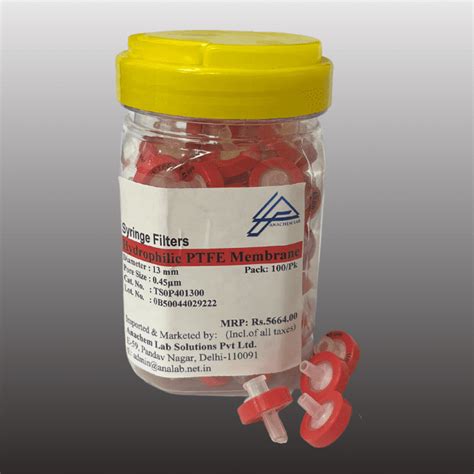 Non Sterile Syringe Filter Anachem Lab