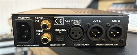 Stereo 96 Dac Mytek Stereo 96 Dac Audiofanzine