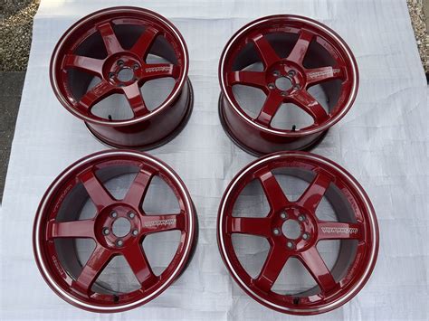 Yahooオークション 【廃盤品】rays Volkracing Te37rt 18インチ 10j
