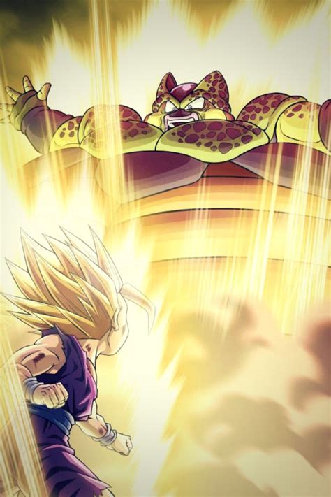 Son Gohan SSJ VS Cell Dessin goku Anime One pièce manga