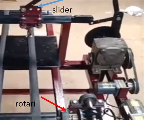 Membuat Mesin Sendiri Menggunakan Mekanisme Slider Dan Rotari Arsip Teknik